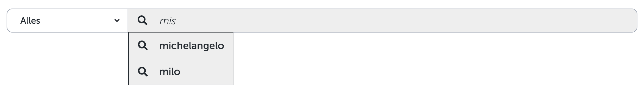 KLEKSI - Features - Elastic search